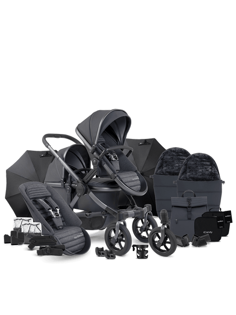iCandy Peach All-Terrain Double - Complete Bundle | Storm – iCandy World