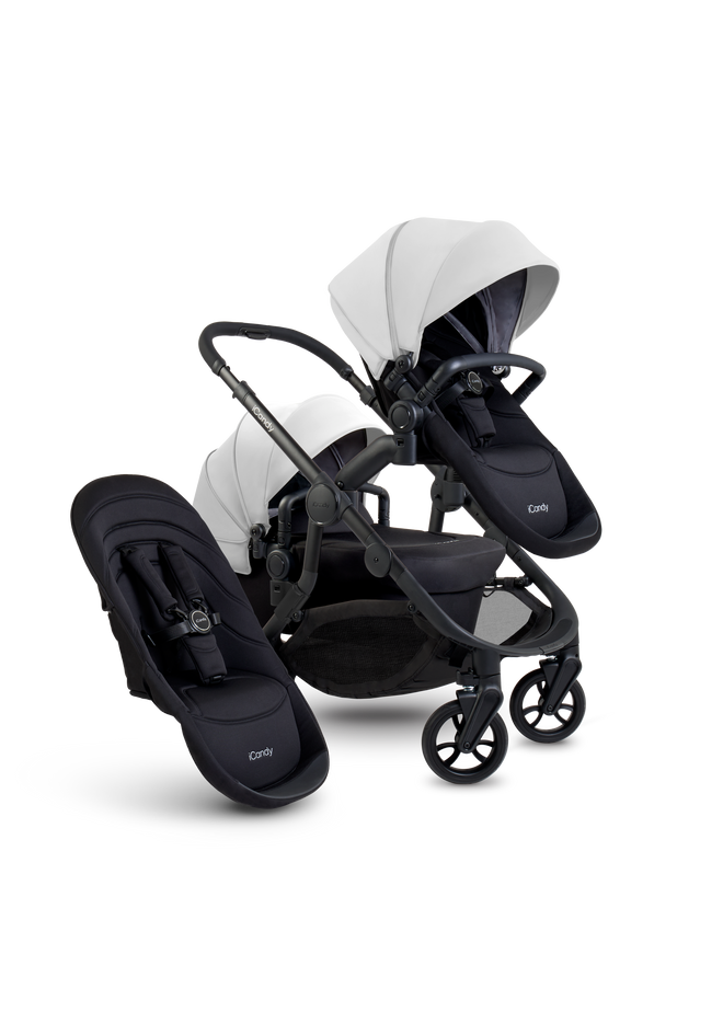 Orange 4 Double Pushchair Bundle - Glacier | iCandy – iCandy World