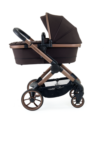 Peach 7 Pecan Pushchair & Carrycot - Complete Car Seat Bundle | iCandy ...