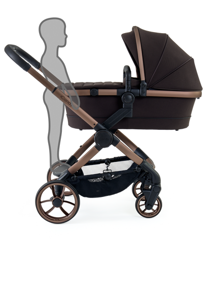 Peach 7 Pecan Pushchair & Carrycot - Complete Car Seat Bundle | iCandy ...