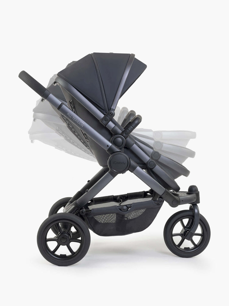 iCandy Peach All-Terrain Pushchair and Carrycot - Complete Bundle ...