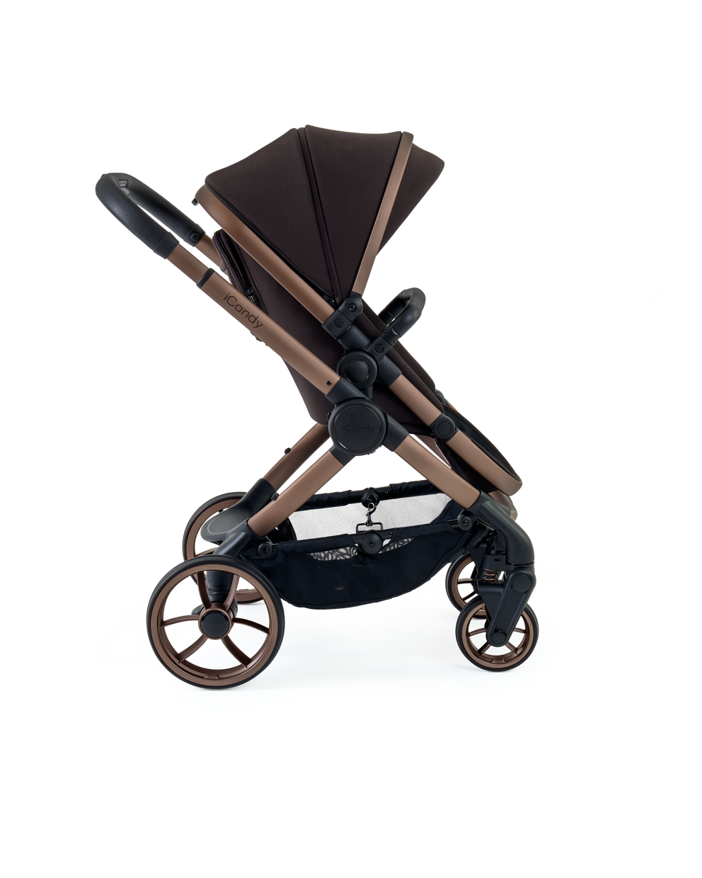 Peach 7 Pecan Pushchair & Carrycot - Complete Car Seat Bundle | iCandy ...