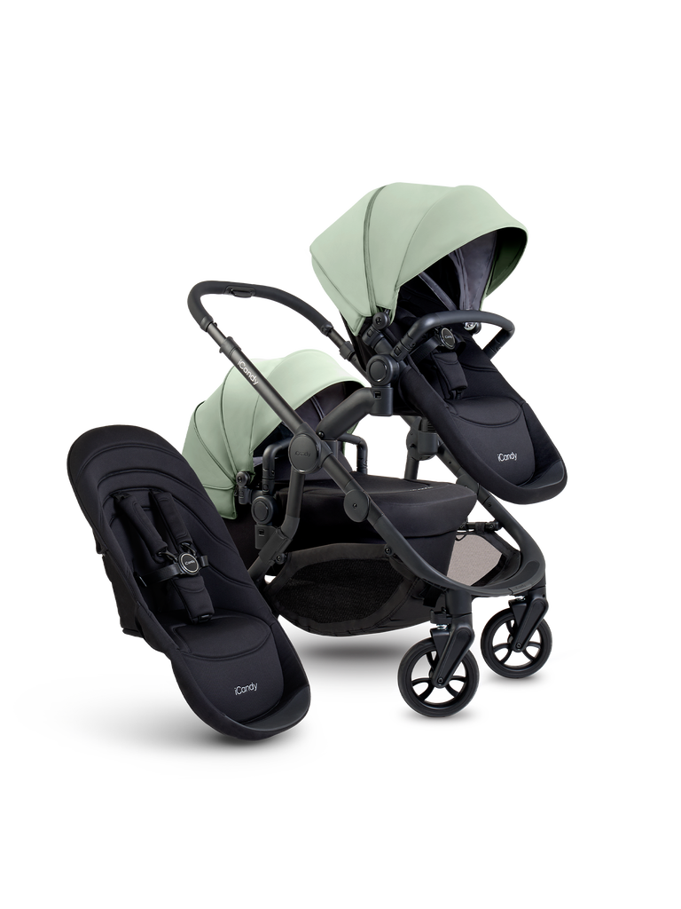 Orange 4 Double Pushchair Bundle - Pistachio | iCandy – iCandy World