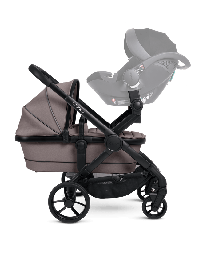 iCandy Peach 7 Porcini | Pushchair & Carrycot Bundle - Twin – iCandy World