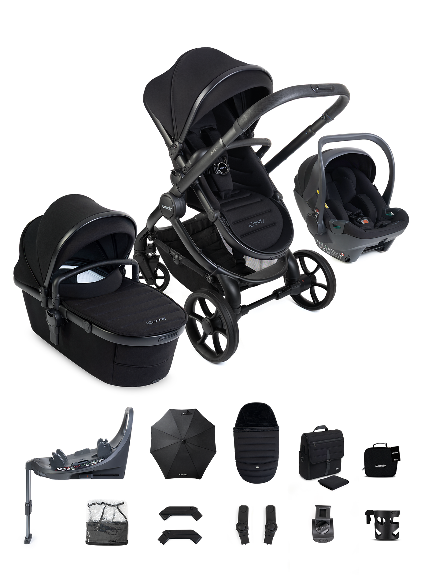 iCandy Peach 8 BlackTravel System Bundle – iCandy World