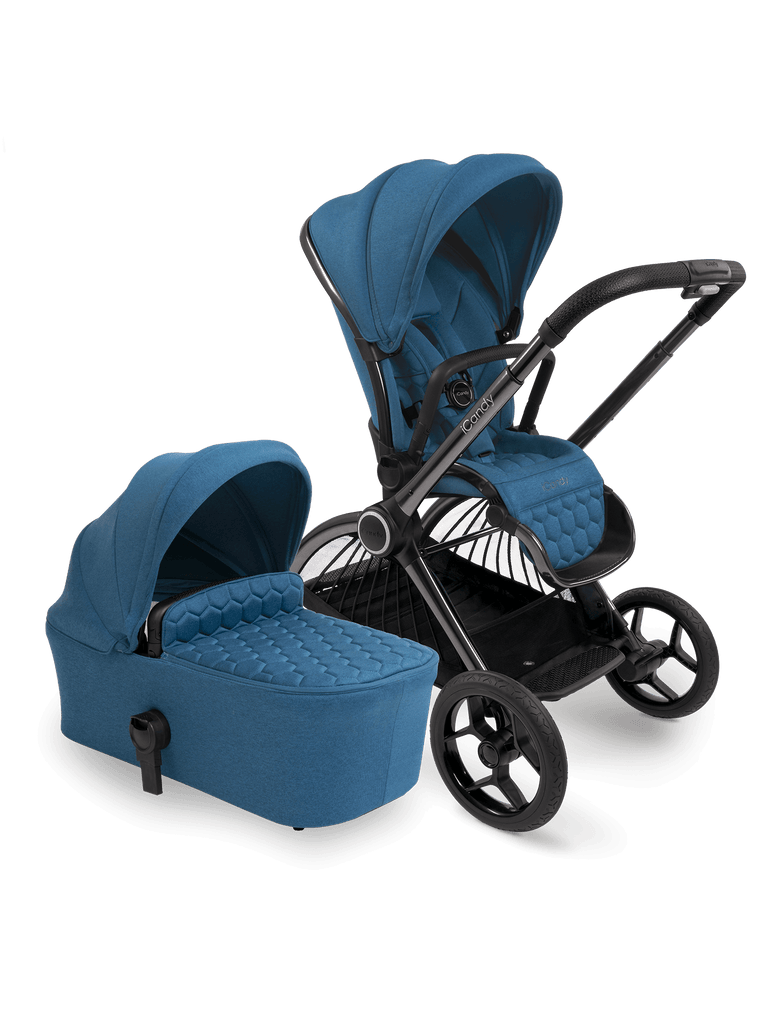 Core Single Pushchair & Carrycot in Atlantis Blue - iCandy – iCandy World