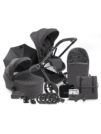 Core Pushchair & Carrycot Bundle in Dark Grey - iCandy – iCandy World