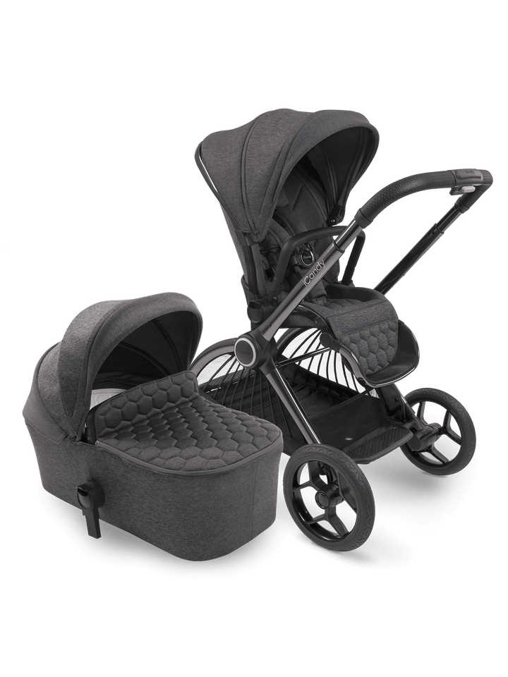 Core Single Pushchair & Carrycot in Dark Grey - iCandy – iCandy World