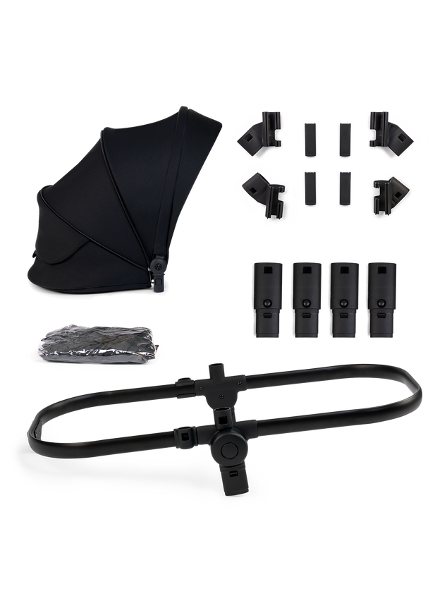 Orange Pram Converter Base - Black Edition - iCandy – iCandy World