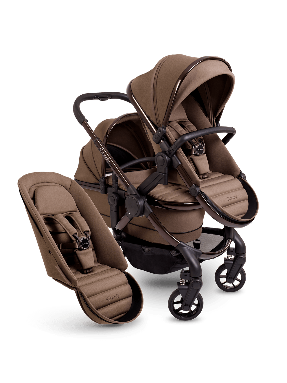iCandy Peach 7 Pushchair and Carrycot Double - Coco – iCandy World