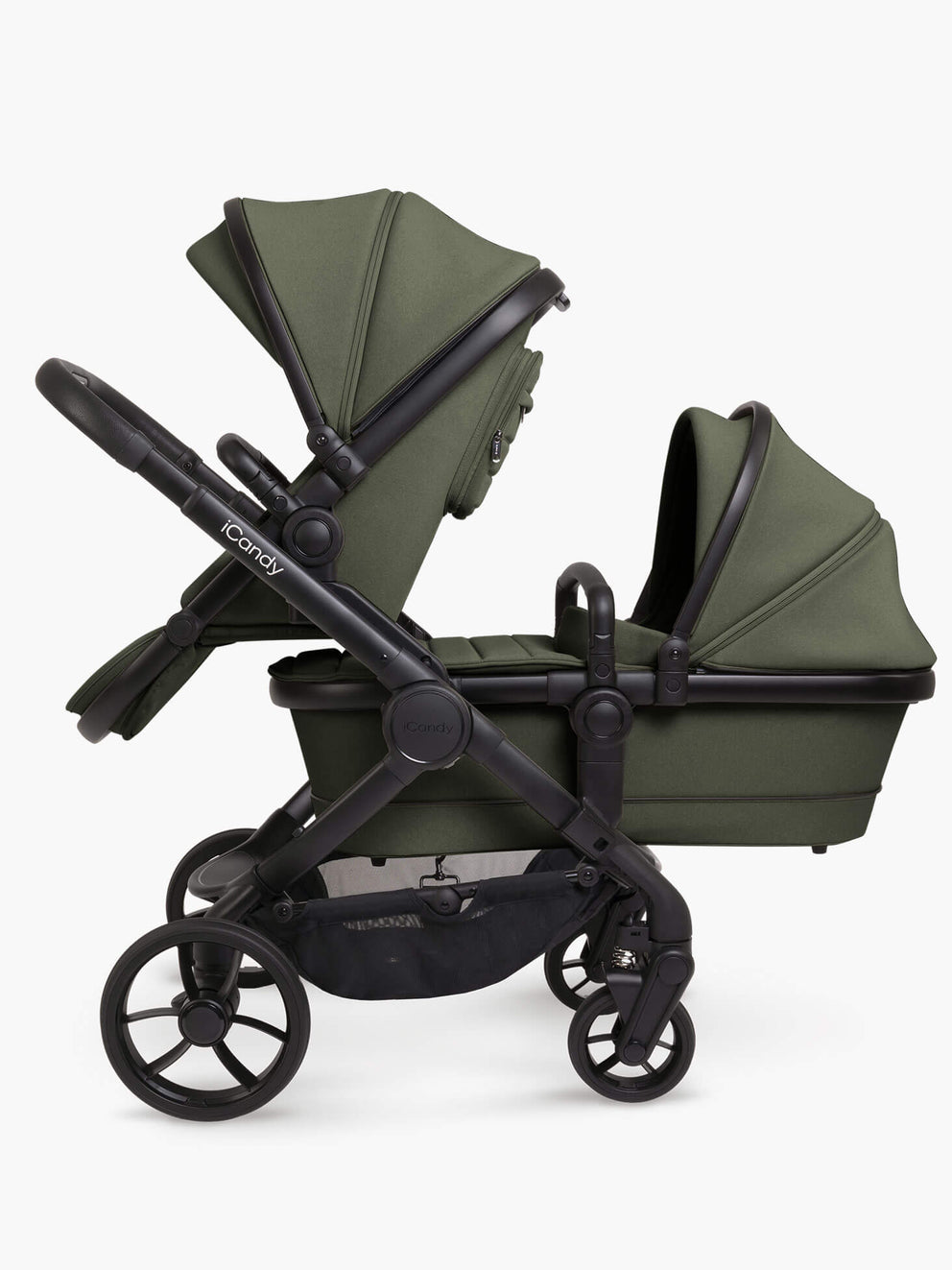 Peach 7 Ivy Pushchair and Carrycot - Double – iCandy World