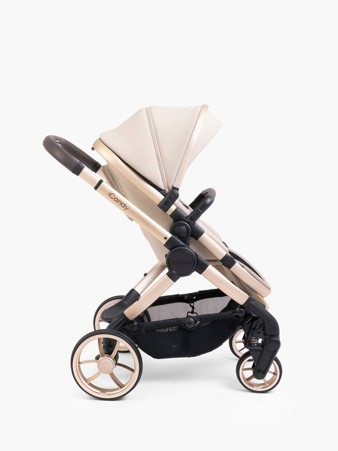 iCandy Peach 7 Pushchair and Carrycot Complete Car Seat Bundle ...